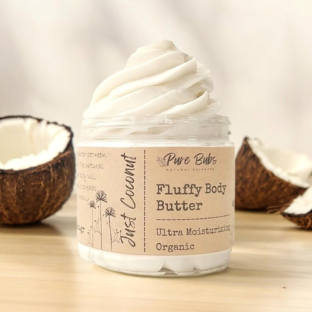 Whipped Body Butter with rich, creamy, non greasy texture - PureBubs