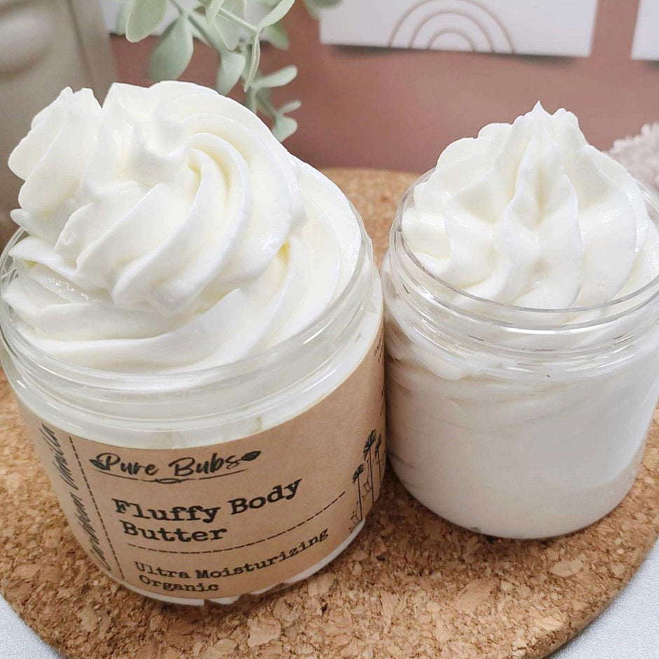 Whipped Body Butter with rich, creamy, non greasy texture - PureBubs