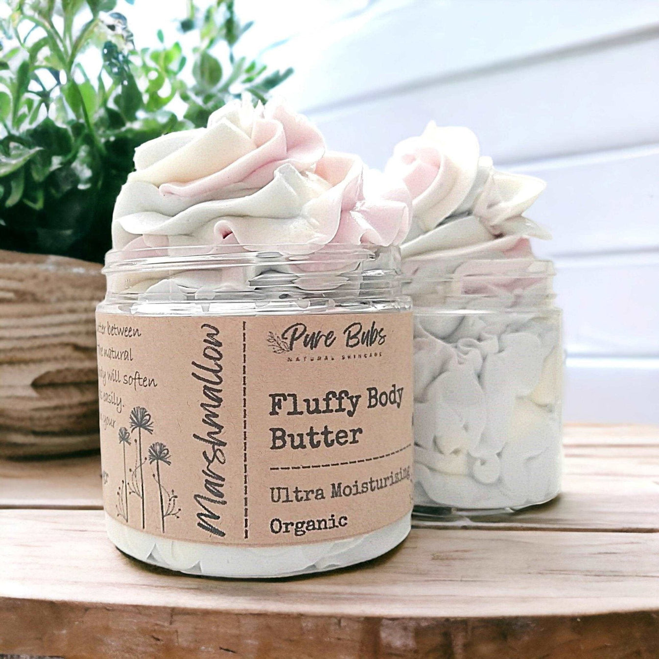 Marshmallow Fluffy Organic Body Butter for Soft, Hydrated Skin – PureBubs